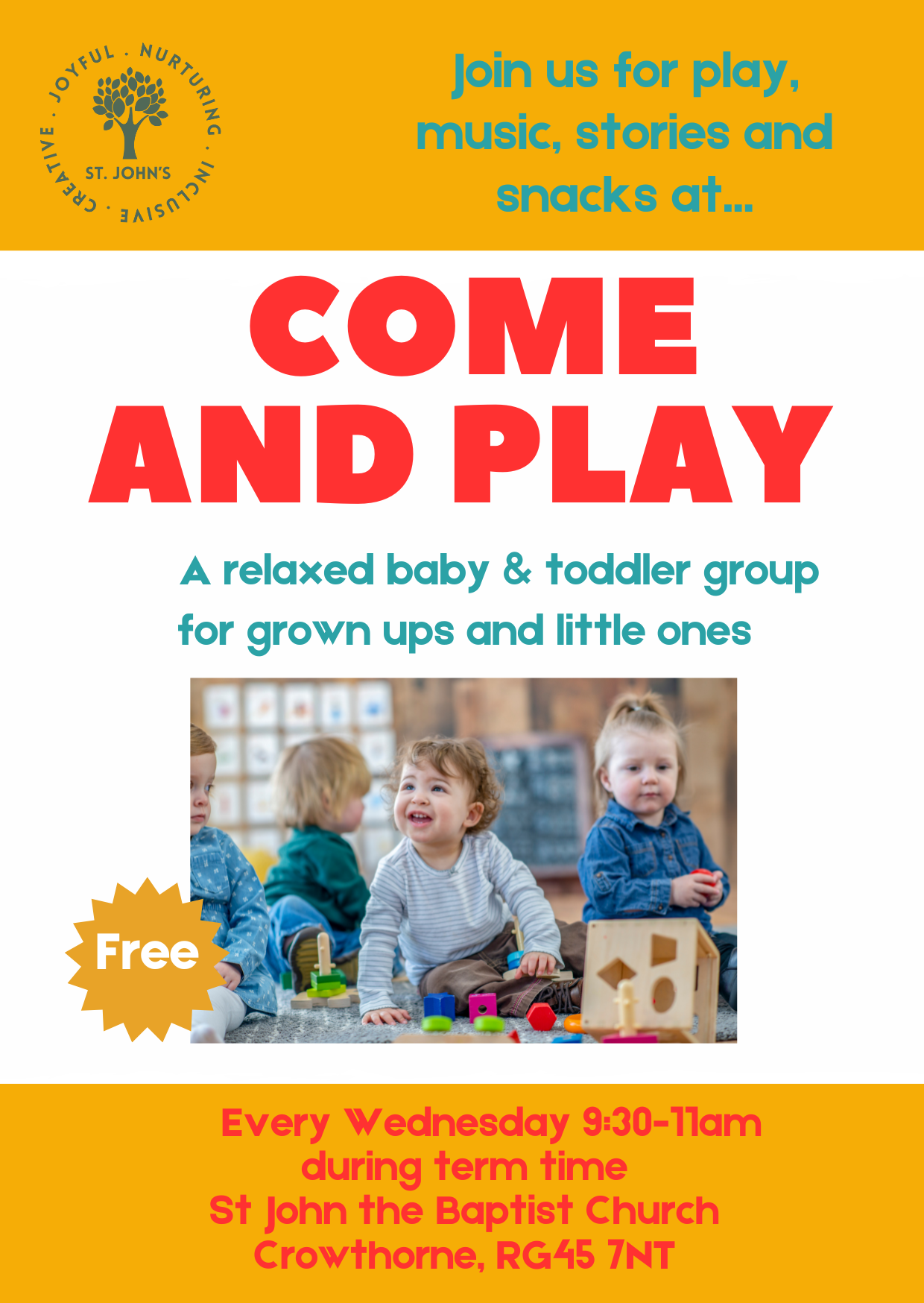 Come and Play - St John’s Crowthorne